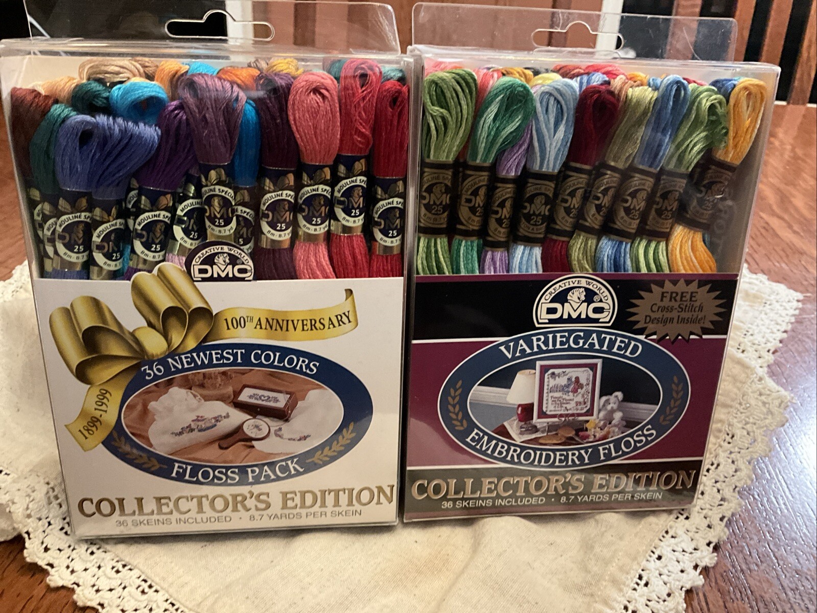 2 DMC Embroidery Floss Collectors Edition 1 Variegated 1 100th ...