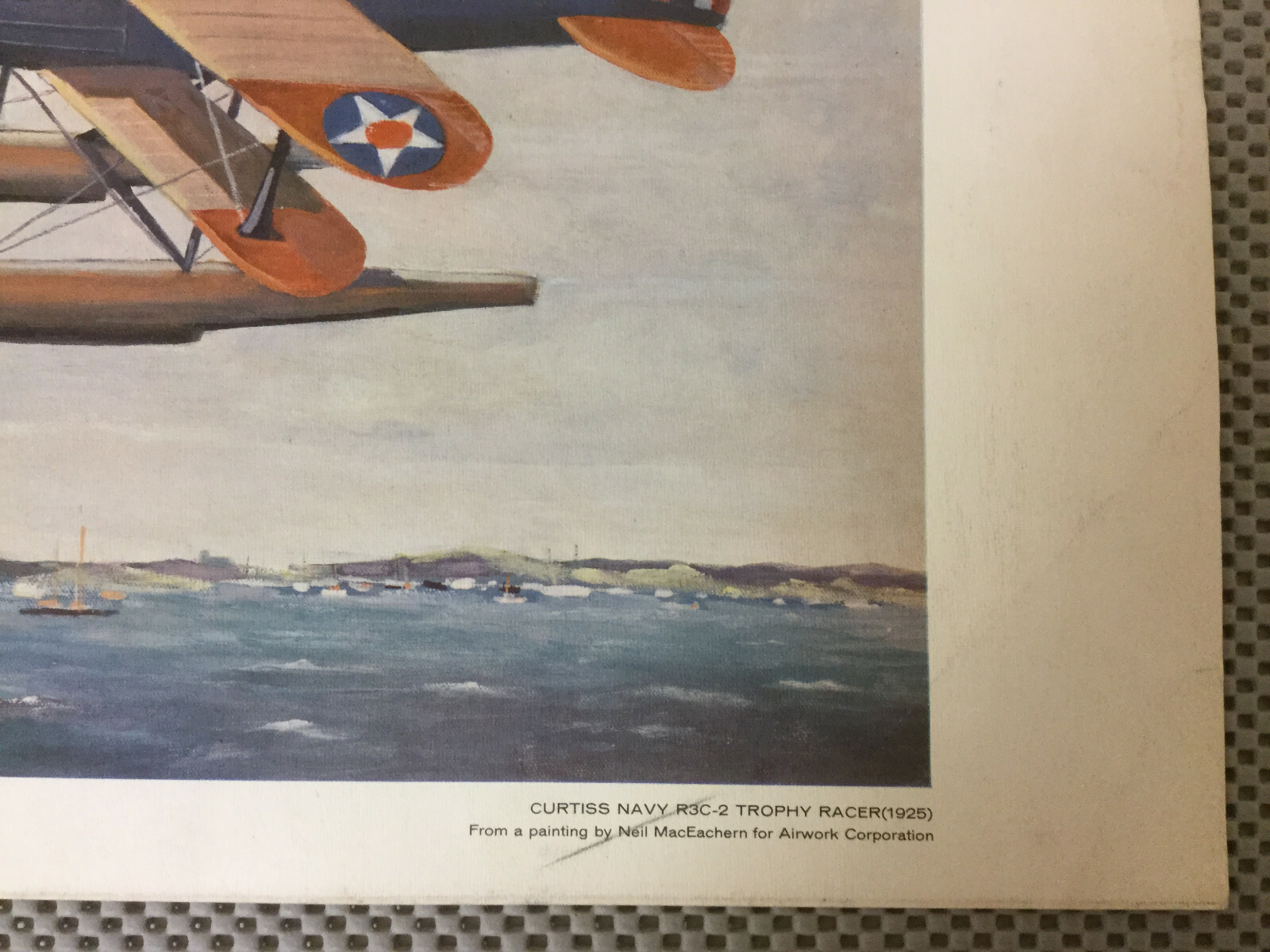 Neil MacEachern Curtiss Navy R3C-2 Trophy Racer (1925) Print | eBay