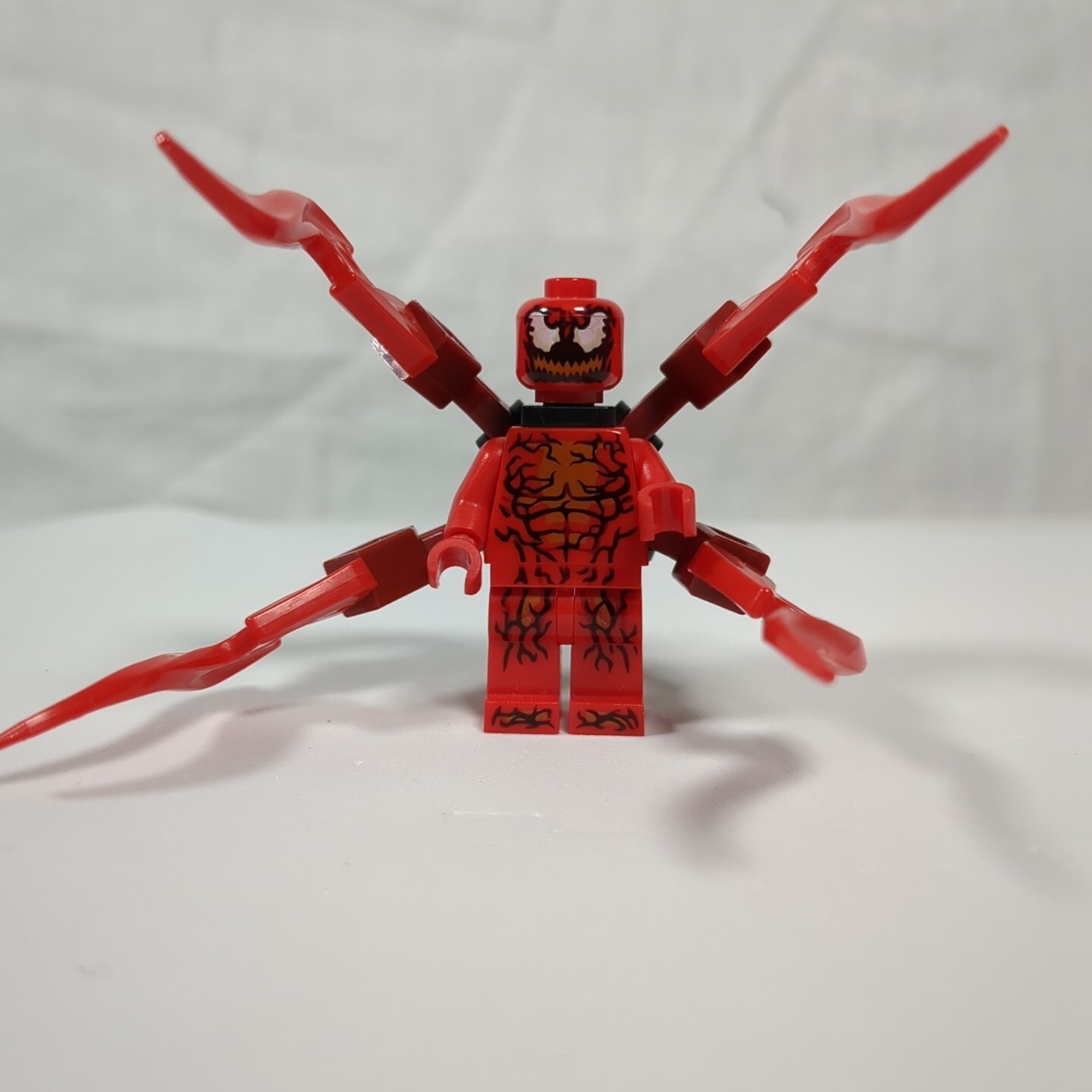 LEGO Carnage Minifigure Minifig Superhero 76173 Marvel mini figure ...