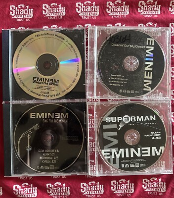 Eminem Promo Cd When I’m Gone Superman Sing For Cleaning out my Closet ...