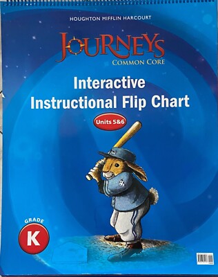 Kindergarten Journeys Interactive Instructional Flip Chart Units 5 & 6 ...