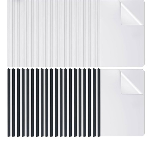 100 Pcs Clear Report Covers with Sliding Bar 50 Sheet Capacity ...