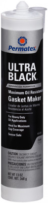 Permatex 24105 Ultra Black Max Oil Res Gasket Maker Cartridge 300ml ...