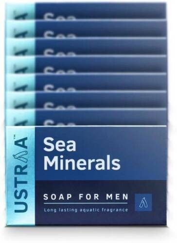 USTRAA Deo Soap For Men With Sea Minerals, 100 G (8 x 100 g) | eBay ...