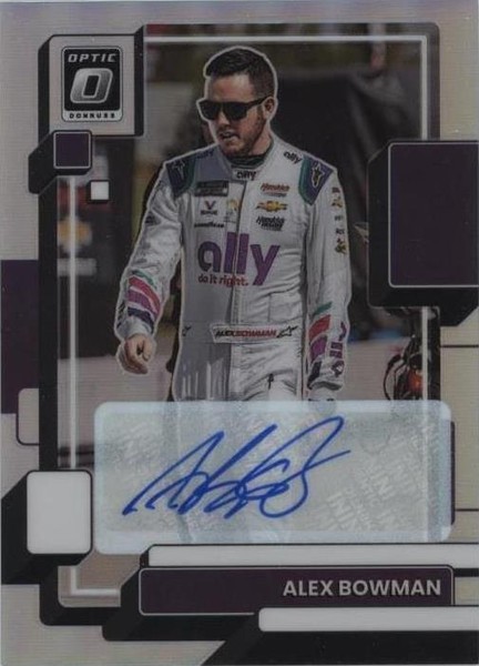 2023 Panini Donruss NASCAR - Optic Holo Prizm Signatures #50 Alex ...