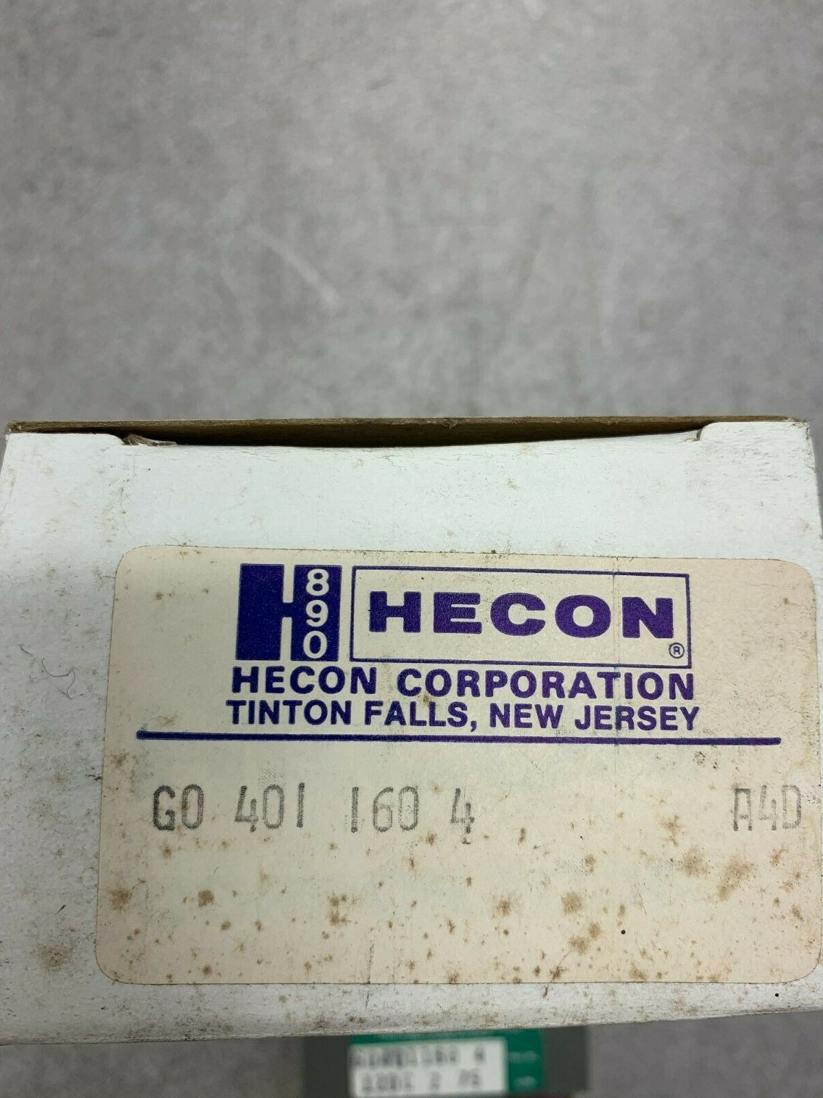 NEW IN BOX HECON COUNTER g0-401-160 4 | eBay