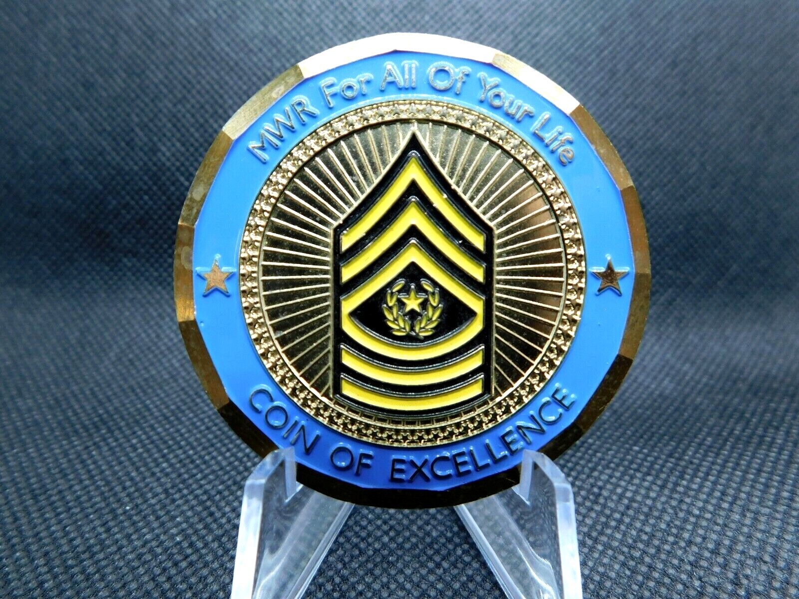CSGM Command Sergeant Major Family & MWR Excellence Challenge Coin 2 ...