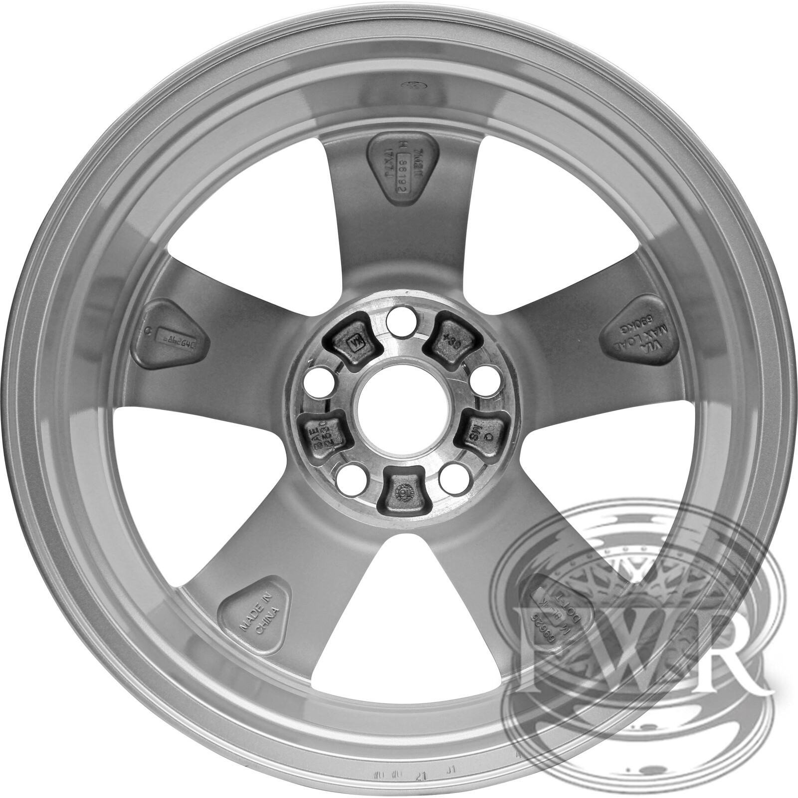 New Set of 4 17" Silver Alloy Wheels Rims for 2006-2018 Toyota Rav4 Rav ...