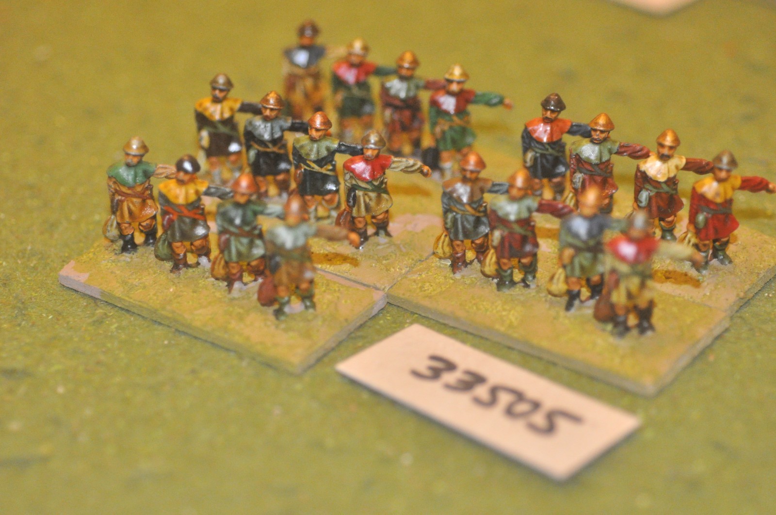 25mm medieval / french - brigands 20 figures - inf (33505) | eBay