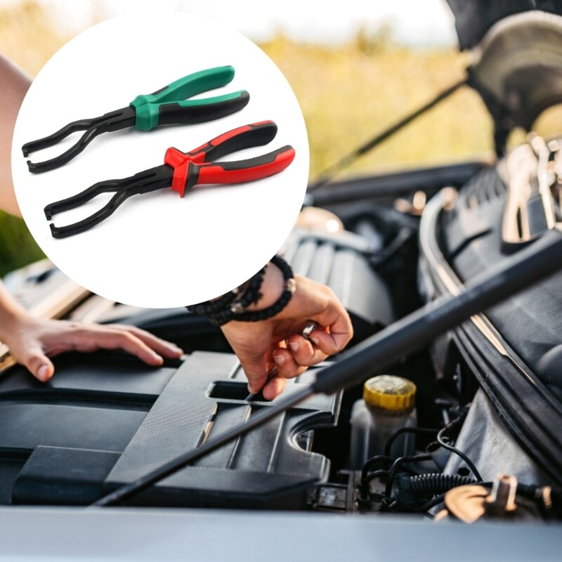 Car Auto Vehicle Plier Filters Hose Pipe Buckle Removal Caliper Pliers ...
