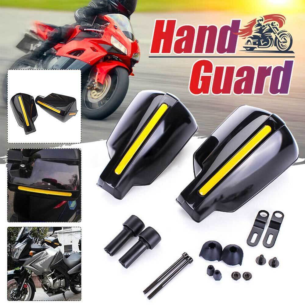 1 Pair 22MM 7/8'' Universal Motorbike Motorcycle Handlebar Hand Guards ...