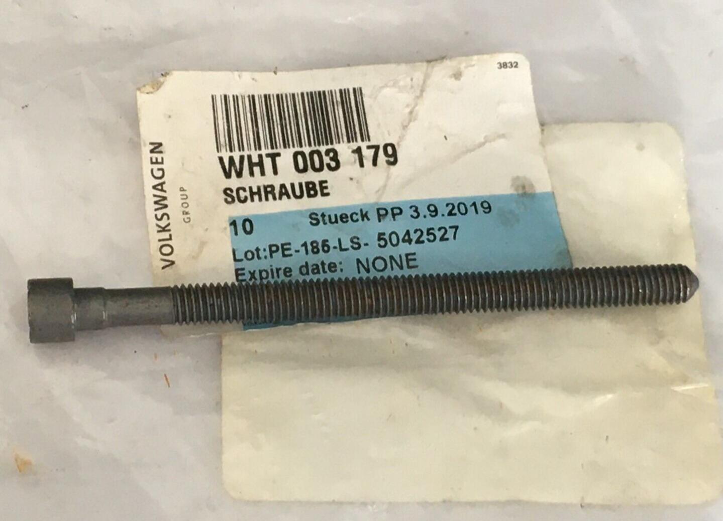 Audi A3 8p Injector Socket Head Bolt WHT003179 Genuine for sale online ...