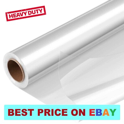Cellophane Wrap Roll Clear See Through Wrapping Gifts Birthday Hamper ...