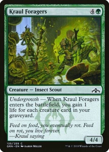 KRAUL FORAGERS X 4 N/M GUILDS OF RAVNICA MAGIC THE GATHERING | eBay
