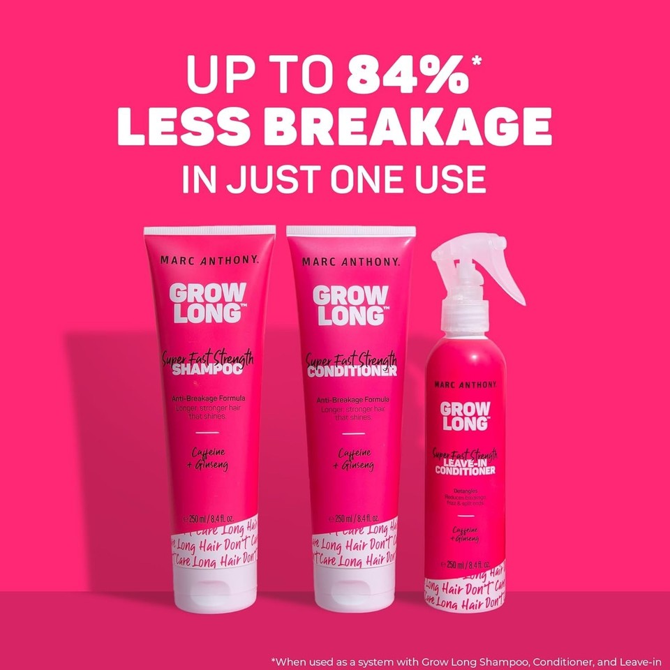 Marc Anthony Shampoo and Conditioner Set, Grow Long Biotin - Anti-Frizz ...