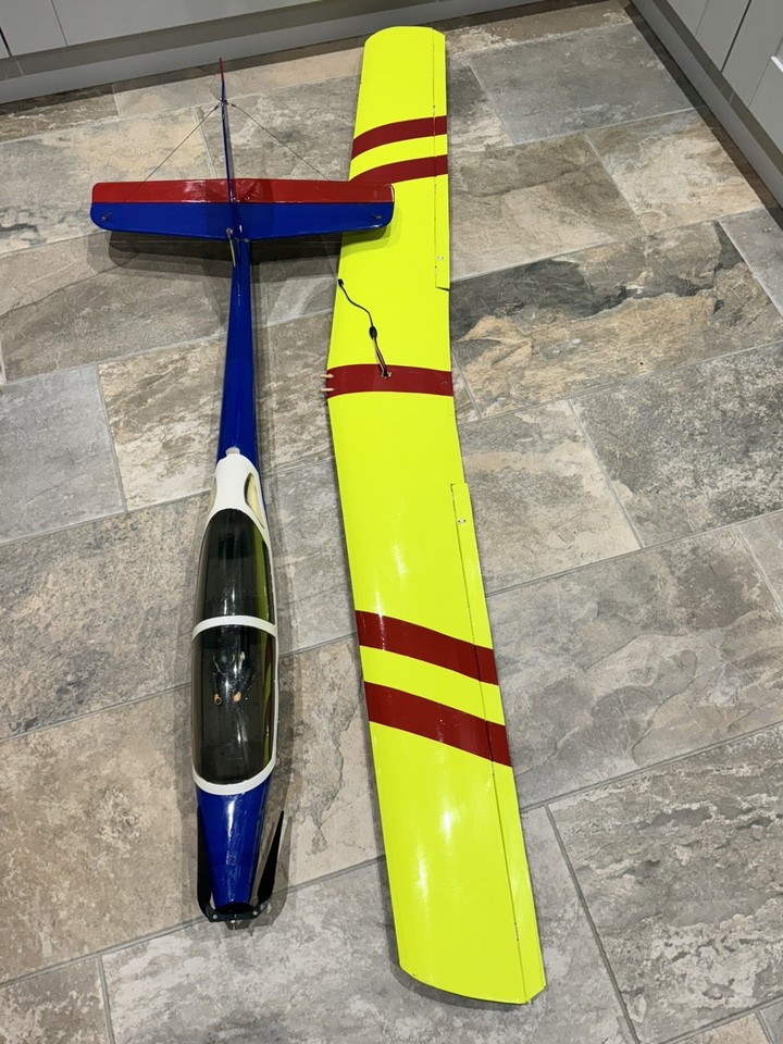 Fox RC Motor Glider 183cm Span Brushless ESC Servos Slope Soarer | eBay UK