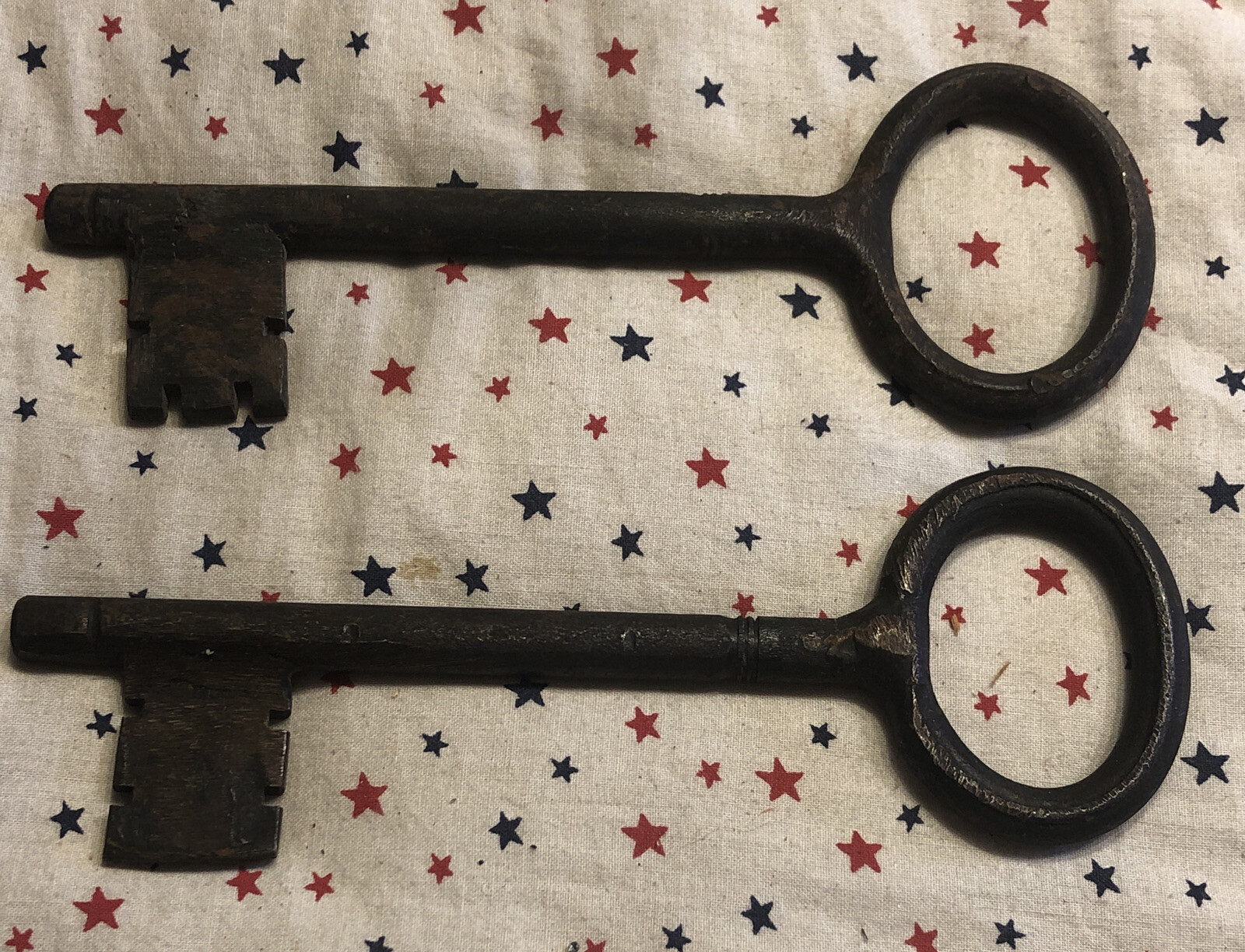 Antique Vintage Heavy Metal Old Church Door Key 7" Set Of 2 | eBay