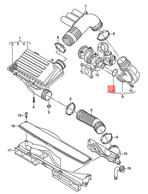 Genuine VW AUDI SKODA SEAT Arteon Beetle Cabrio Cabriolet Gasket ...