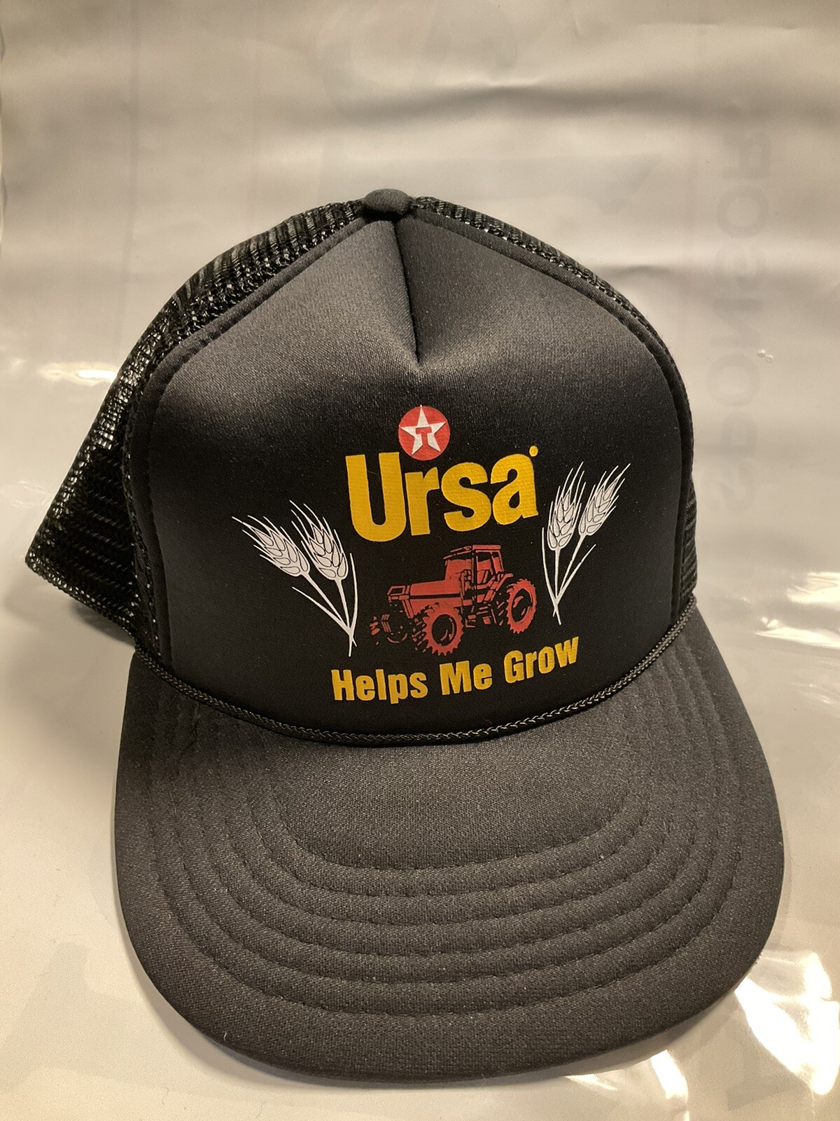 Vintage Snapback Trucker Hat Texaco Ursa Mesh Back Baseball Cap | eBay