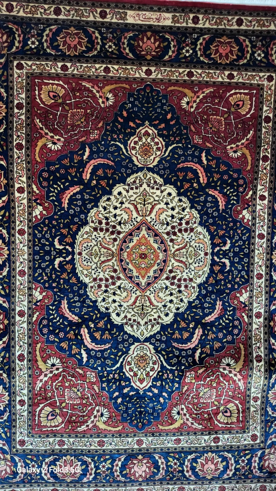 Fine Genuine Handmade Signed Turkish Hereke Shirinian Silk Rug | eBay