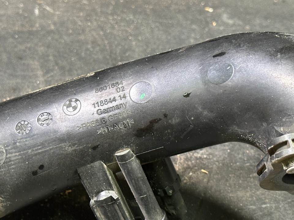 BMW G12 F22 F30 F32 CHARGE PIPE INDUCTION TURBO CHARGER TRACT THROTTLE ...