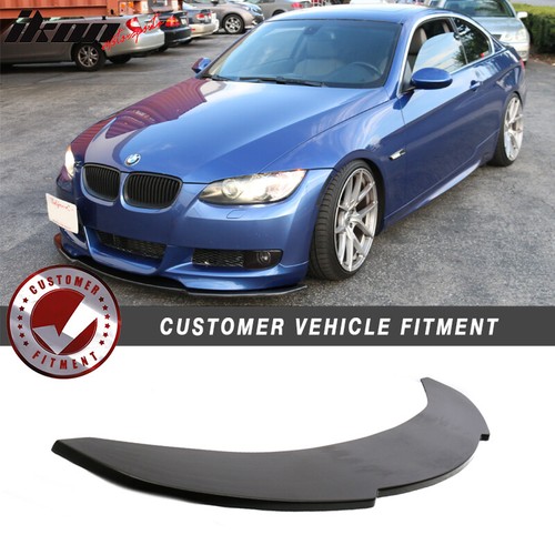 Fits 06-13 BMW E90 E92 E93 328i 335i V1 Front Bumper Lip Spoiler ...