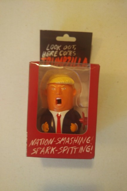 The Unemployed Philosophers Guild Trumpzilla Wind-up Walking Donald ...