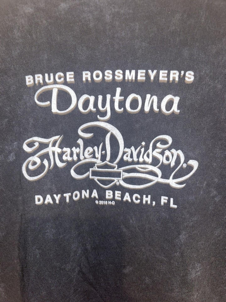 Women s Harley Davidson Bruce Rossmeyer s Daytona T-Shirt Size XL NWT ...