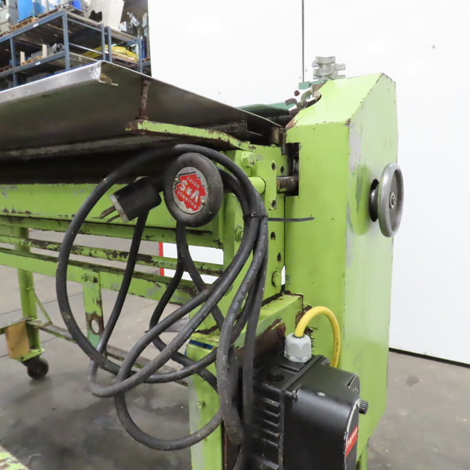 Potdevin Z60 60" Electric Label Gluer/Paster For POS Signage 3/4HP 110V ...