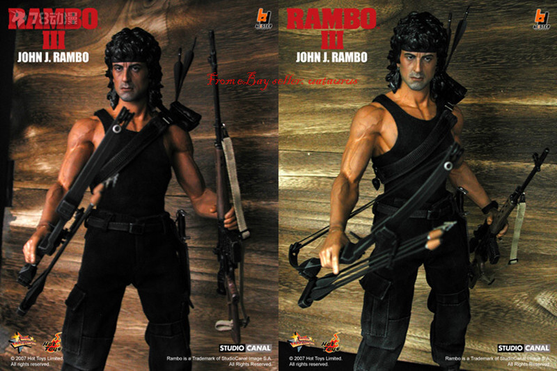 Perfect Hot Toys 1/6 Mms35 Rambo Iii: John J. Rambo In Stock New | eBay