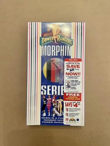 Mighty Morphin Power Rangers Morphin Series VHS Movie Sealed 729014203930| eBay