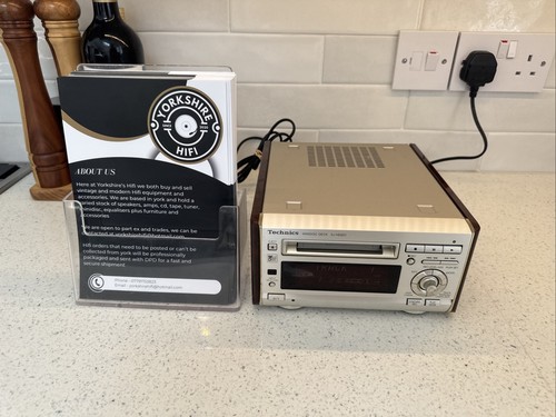 TECHNICS SJ-HD501 Minidisc Player & Recorder Separate Fully Working ...