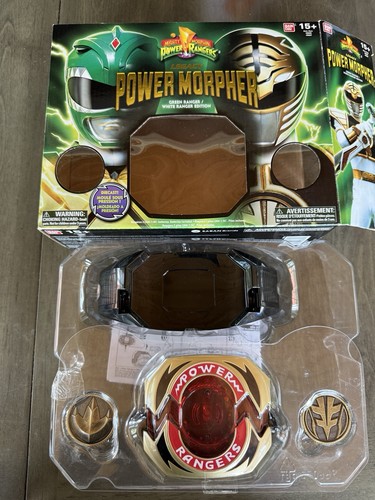 Green and White Ranger Legacy Power Morpher 2018 VERSION-MISSING FRONT ...