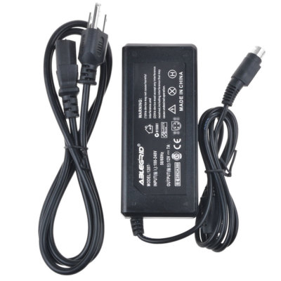 4-Pin AC Adapter For LOREX L23WD L23WD800 Integrated 8CH LCD DVR DC ...