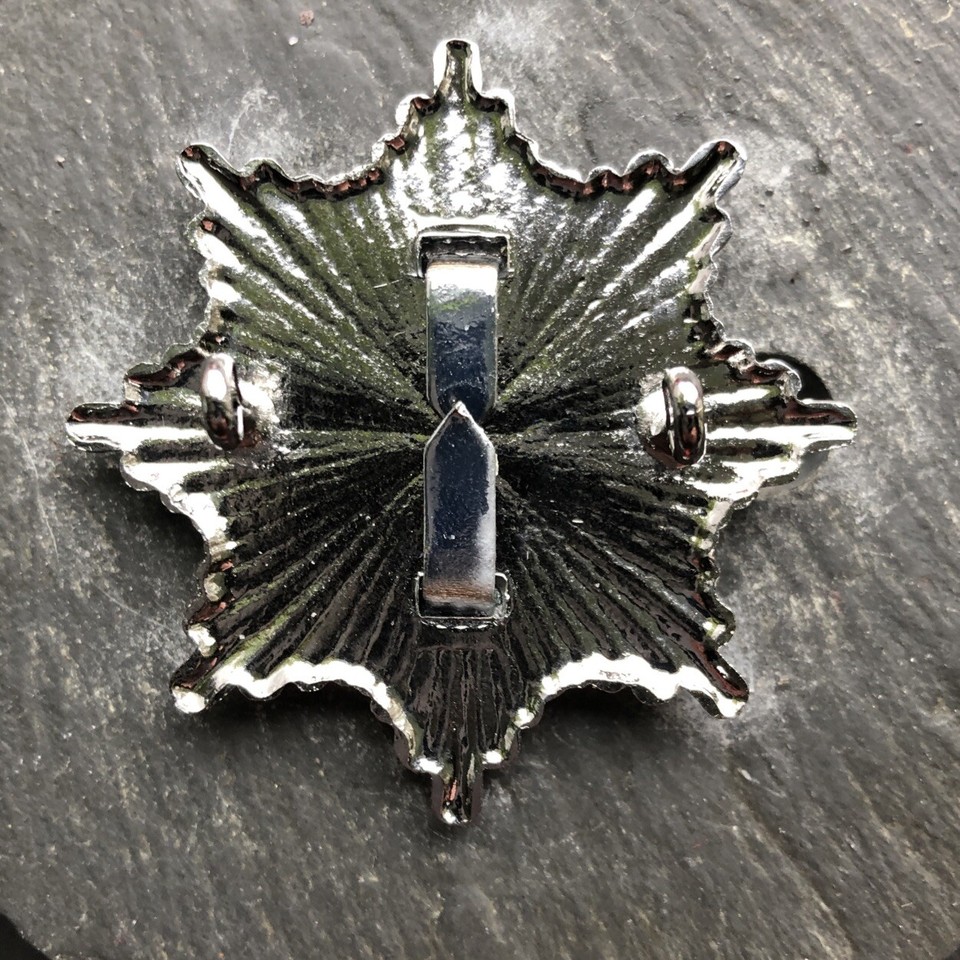 OBSOLETE BURY FIRE BRIGADE CAP BADGE. CHROME VARIANT | eBay UK