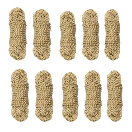 2PCS/5PCS/10PCS Durable Hemp 10m Binding Rope Strap Shibari Binding ...