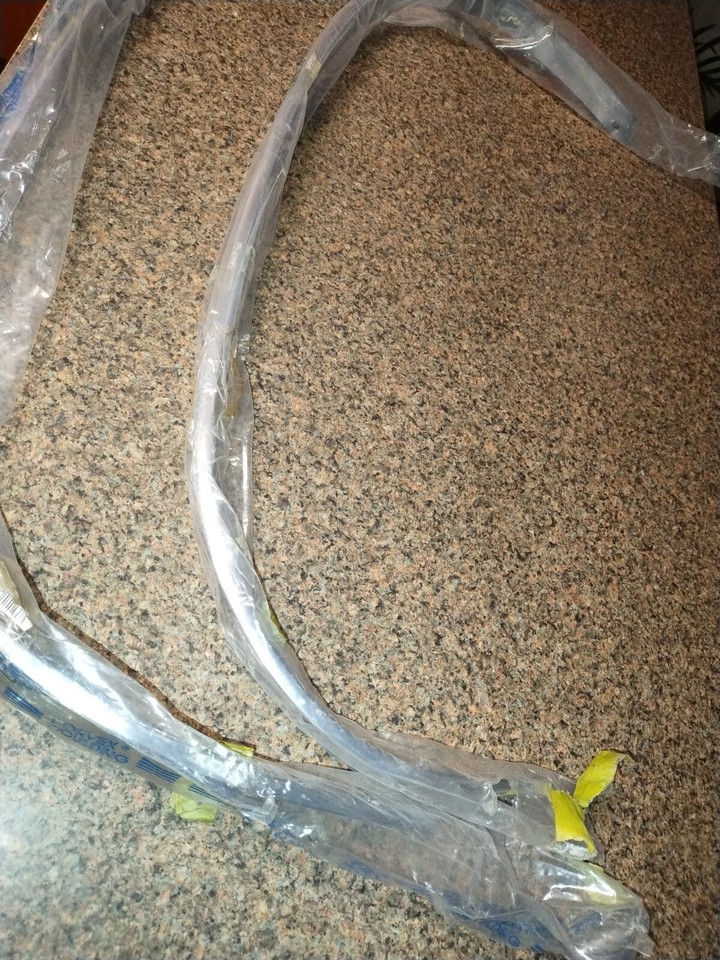 1968 Chevy Impala Rear Wheel Well Opening Moldings | eBay