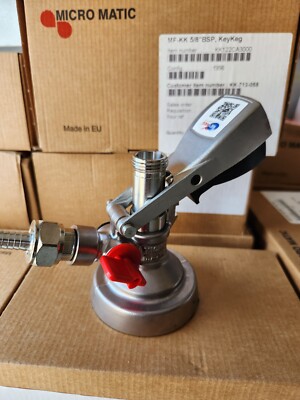 Micro Matic Keykeg MF-KK 5/8" BSP Keg Coupler KK122CA3000 NEW | eBay