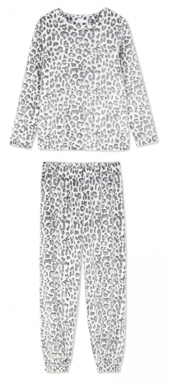 Ladies Fleece Pyjamas LEOPARD PRINT Women 6 - 20 Winter Warm Cosy ...