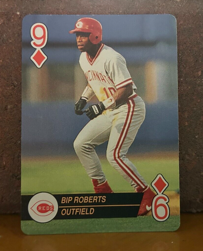BASEBALL CARD NEW FRESH FROM PACK BICYCLE 1993 ACES BIP ROBERTS REDS | eBay