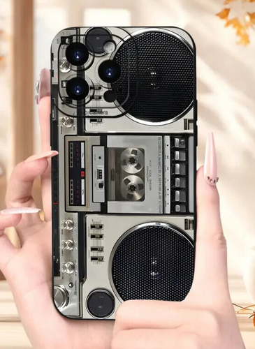 Vintage Retro Jam Boom Box Cassette recorder Phone Case iPhone 16 Pro ...