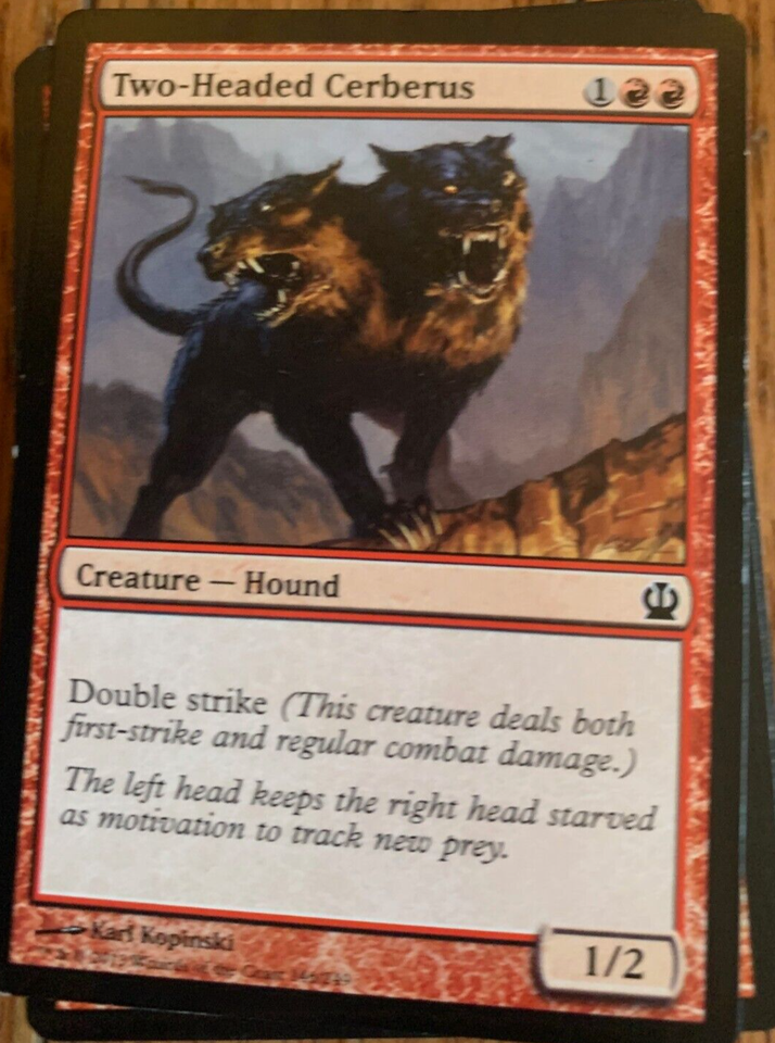 Magic The Gathering (MTG) 60 card red beginner deck. Good condition. | eBay