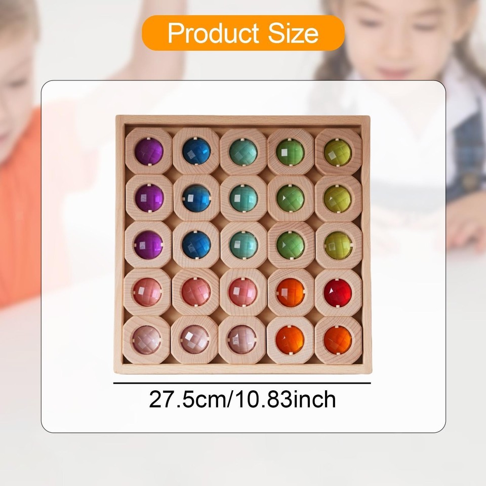 Wooden Blocks Stacking Toy for 4-6 Years Old Fine Motor | eBay UK