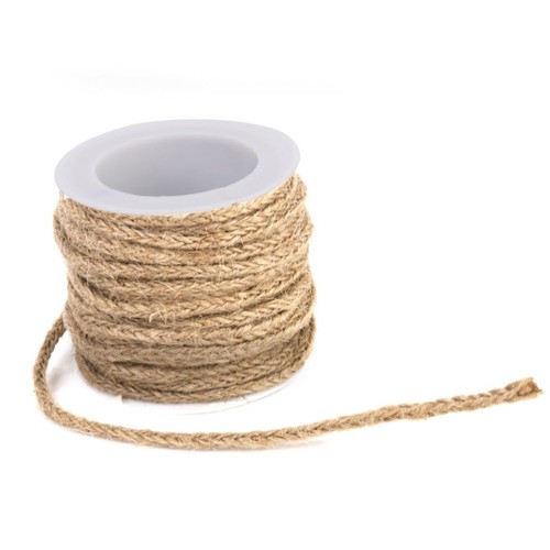 5 M Jute Rope for Crafts Natural String Industrial Twine Burlap Twines ...