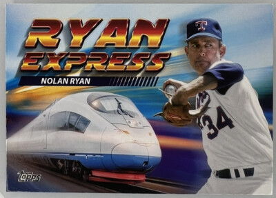 2023 Topps Update NOLAN EXPRESS #AKA-3 NOLAN RYAN Texas Rangers | eBay