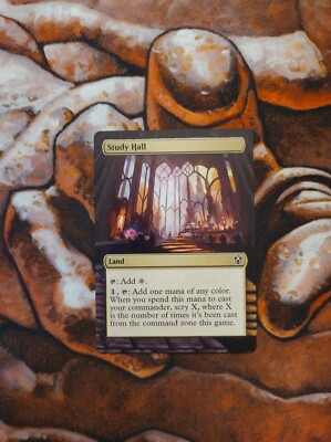 Magic the Gathering Study Hall Hand Painted Unique Custom MTG Alter | eBay