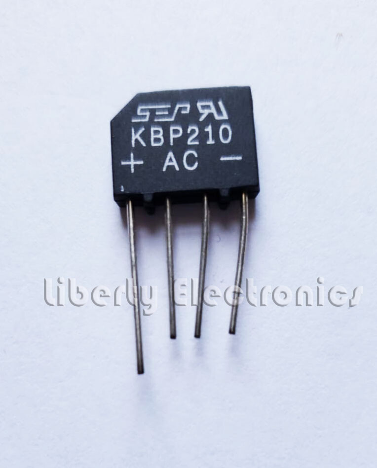 Lot of 5 (five) RECTIFIER DIODE 2A 1000V in line KBP210 | eBay