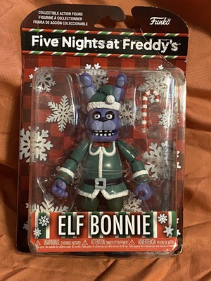 Funko Five Nights At Freddy's Holiday Elf Bonnie Collectible Action ...