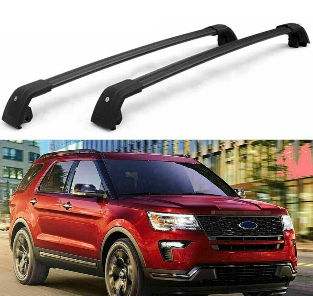 Aluminum Crossbar Roof Rail Rack Cross Bars Fits for Ford Explorer 2020 ...