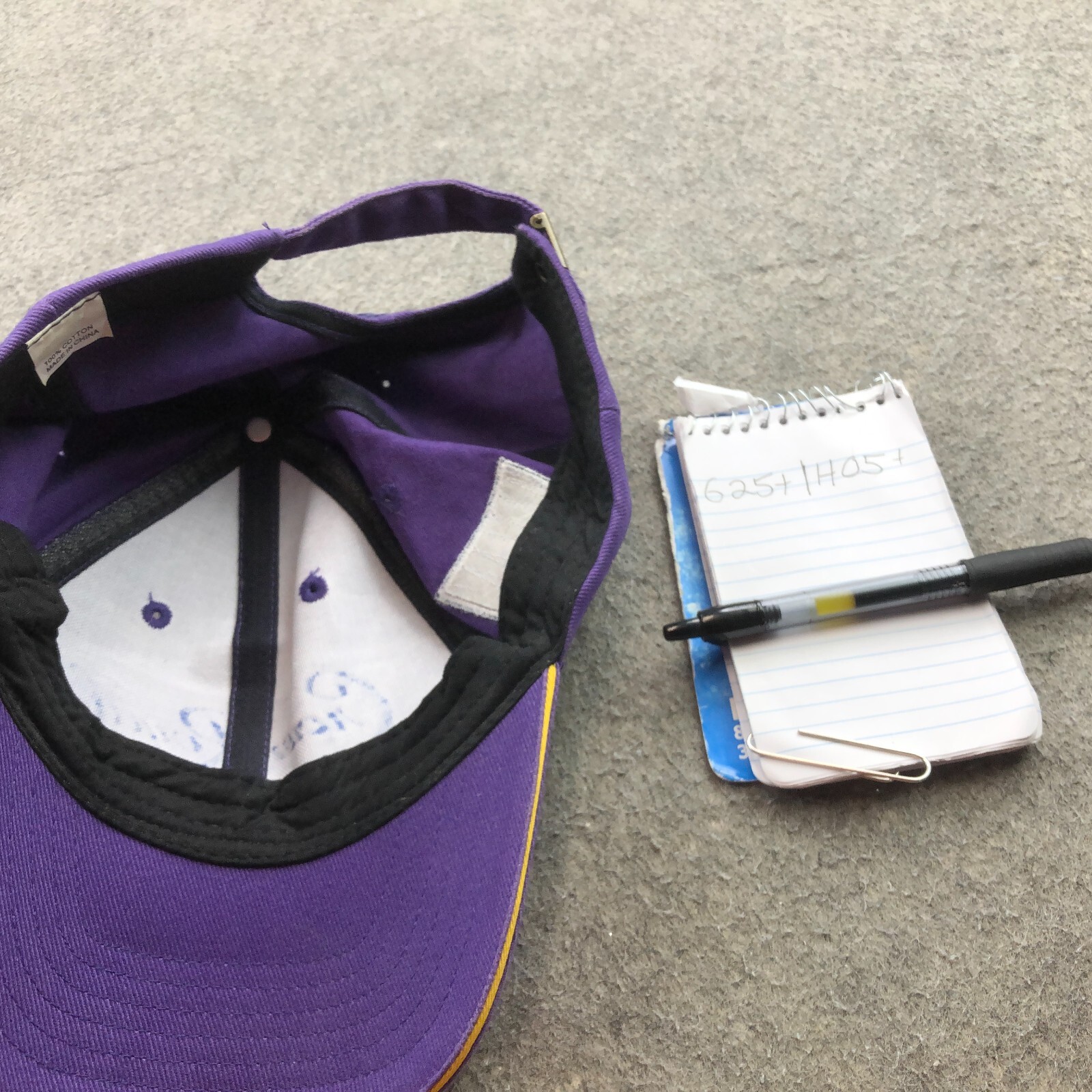 Crown Royal Hat Cap Adjustable Strap Back Purple Spell Out Championship ...